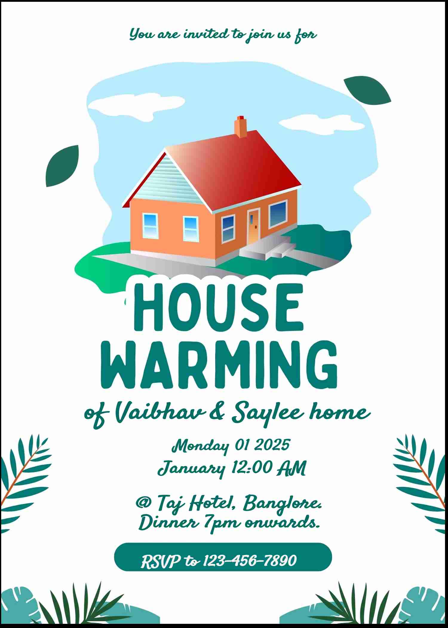 Free Housewarming Invitation Card Maker | 30+ Editable Templates