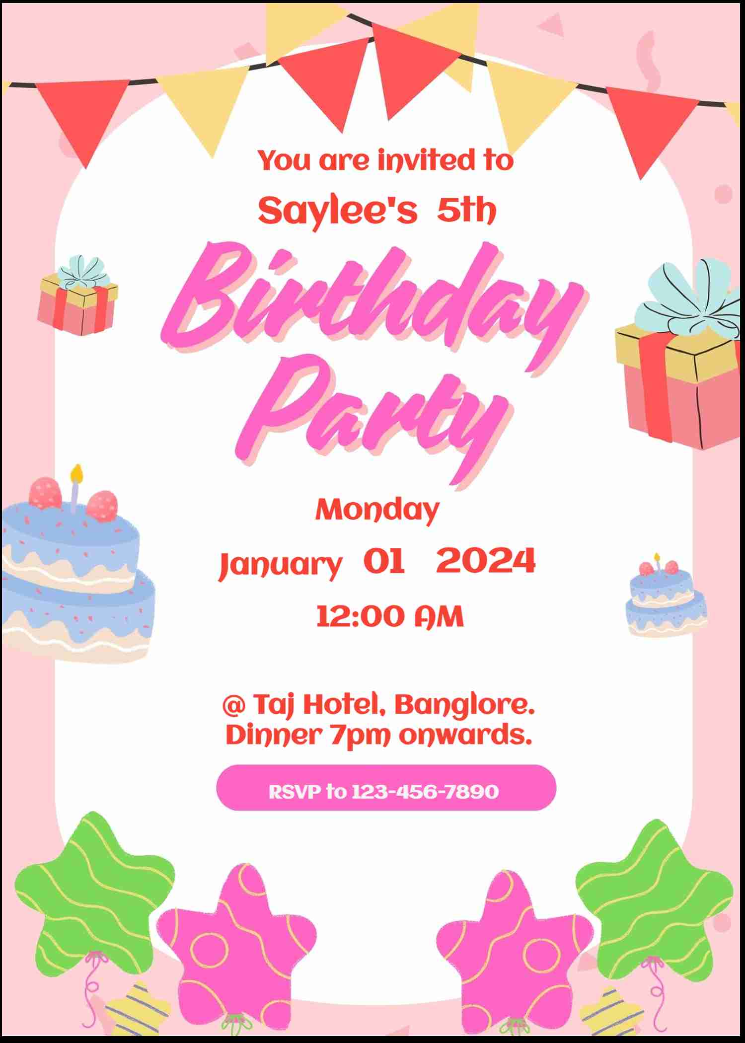 Create custom birthday invitations with ease - easyinvite